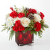 Christmas Market Bouquet – red, white flower arrangement | Pleasanton ...